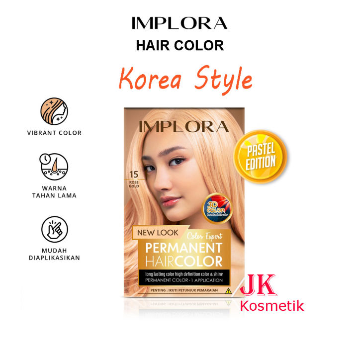 Implora Hair Color Permanent - Cat Rambut Korea Style | Lazada Indonesia