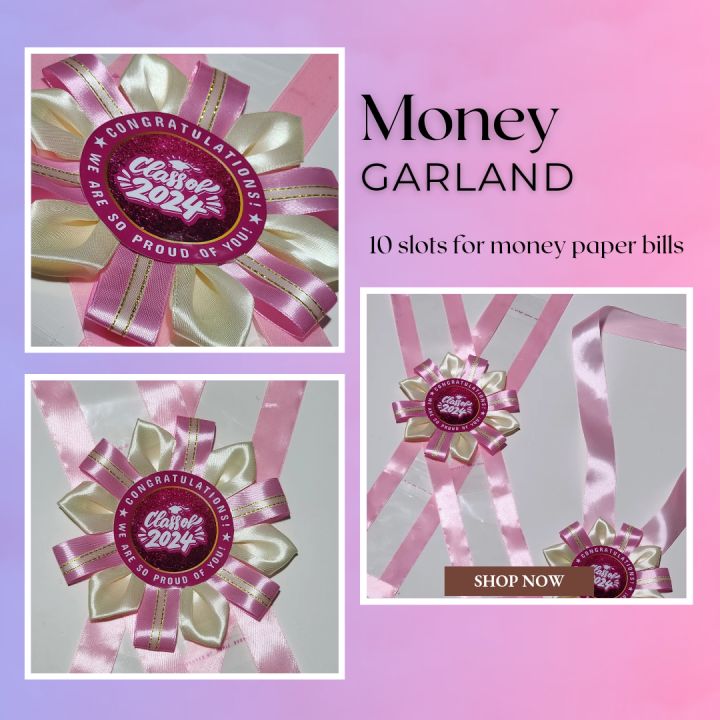 Money Sash/ Lei Garland for Graduation/Moving up Ceremony/Recognition ...