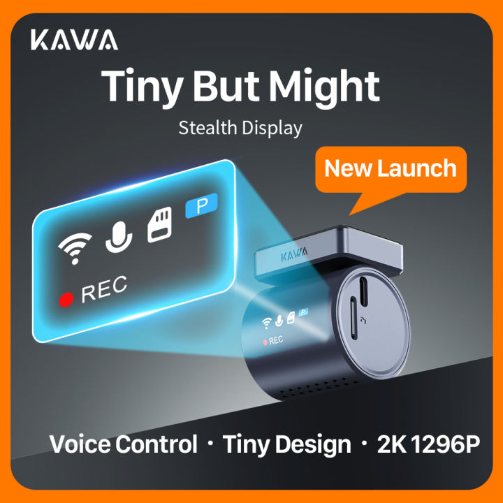 2K KAWA MINI 3 Pro Cameras for Car DVR Tiny Dash Cam 24 Parking Auto ...