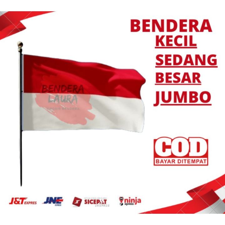 BENDERA MERAH PUTIH BENDERA INDONESIA | Lazada Indonesia