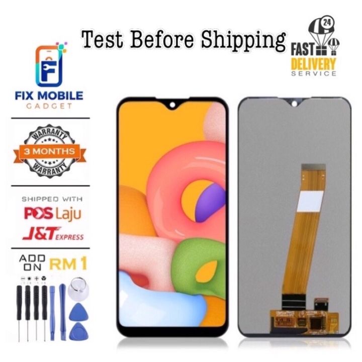 Samsung Galaxy A01 A015 LCD TOUCH SCREEN (3 MONTHS WARRANTY) | Lazada