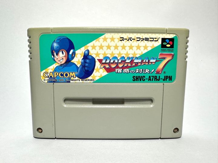 ตลับแท้ Super Famicom (japan) SFC Rockman 7 | Lazada.co.th