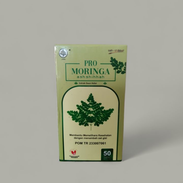 Pro MORINGA - Ekstrak Daun Kelor - 50 kapsul - Memelihara kesehatan ...