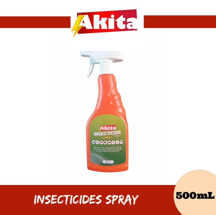 AKITA INSECTICIDES SPRAY FOR ALL KINDS OF INSECTS BUGS FLEA FLY ...