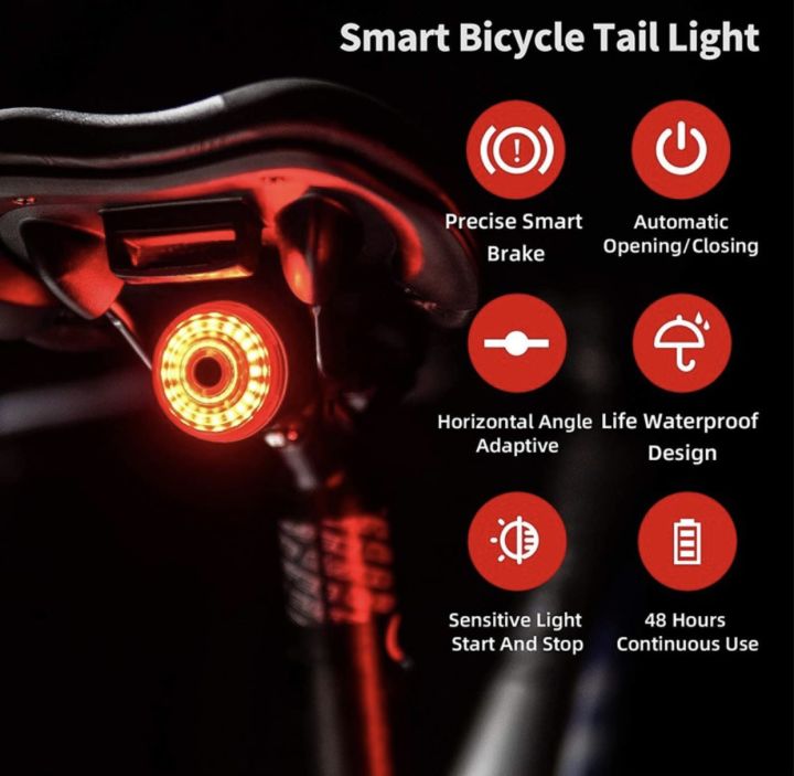 Bike Smart Tail / Rear Light | Lazada PH