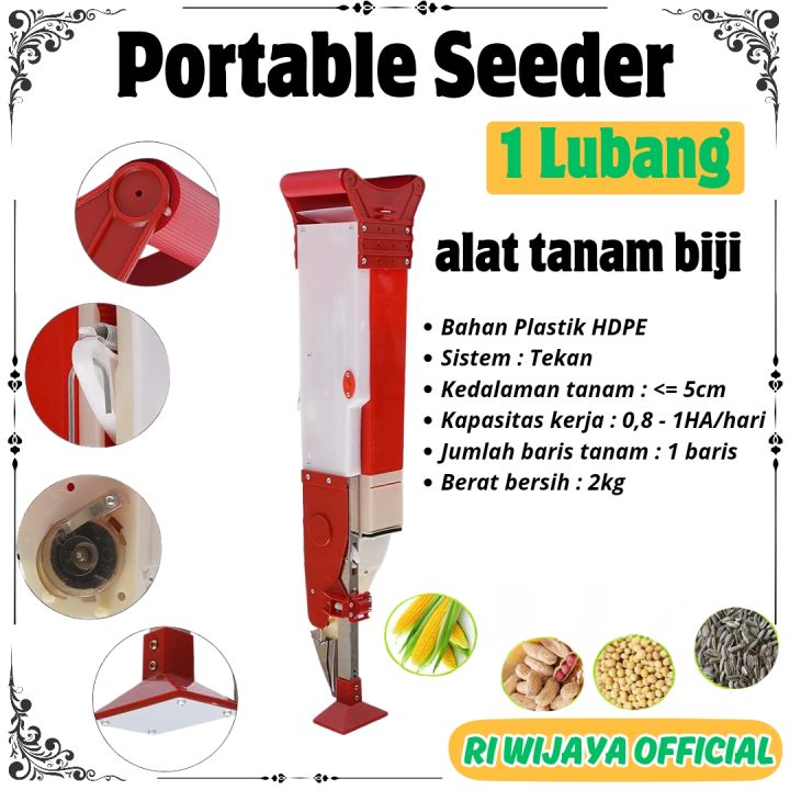 ALAT TANAM BENIH JAGUNG OTOMATIS/PORTABLE SEEDER/ALAT TANAM BENIH ...