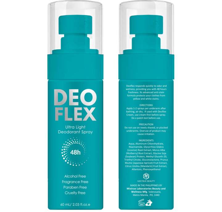 Deoflex Underarm Whitening Deospray Mixtrue Beauty | Lazada PH
