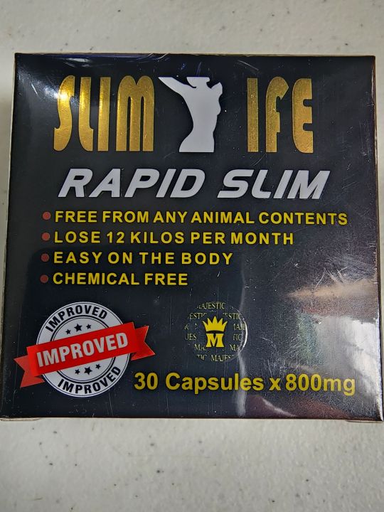 SLIM LIFE RAPID SLIM 30 CAPSULES/BOX BEST SLIMMING PILLS IN THE WORLD ...