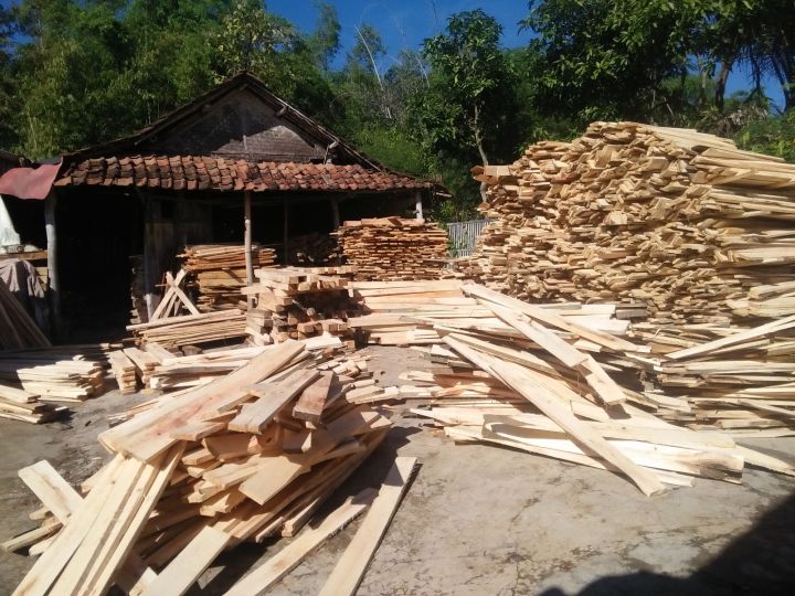 Kayu Papan Albasia / Sengon Laut Tebal 2cm panjang 50cm Sudah Halus ...