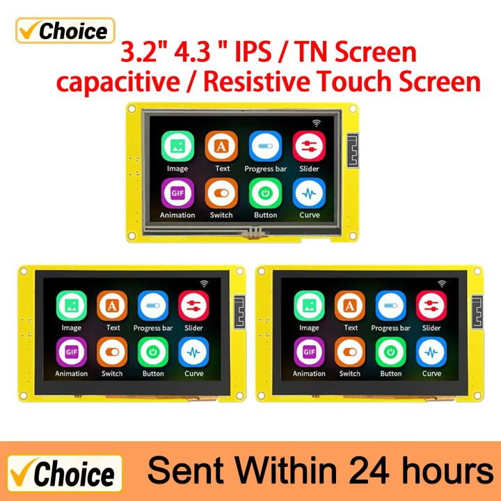 ESP32-S3 Board HMI 8M PSRAM 16M Flash Arduino LVGL WIFI Bluetooth 4.3" 3.5" Capacitive Touch ...