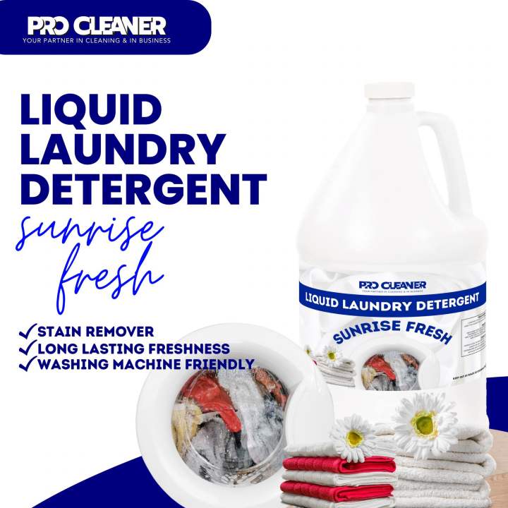 PRO CLEANER LIQUID LAUNDRY DETERGENT 1 GALLON | Lazada PH