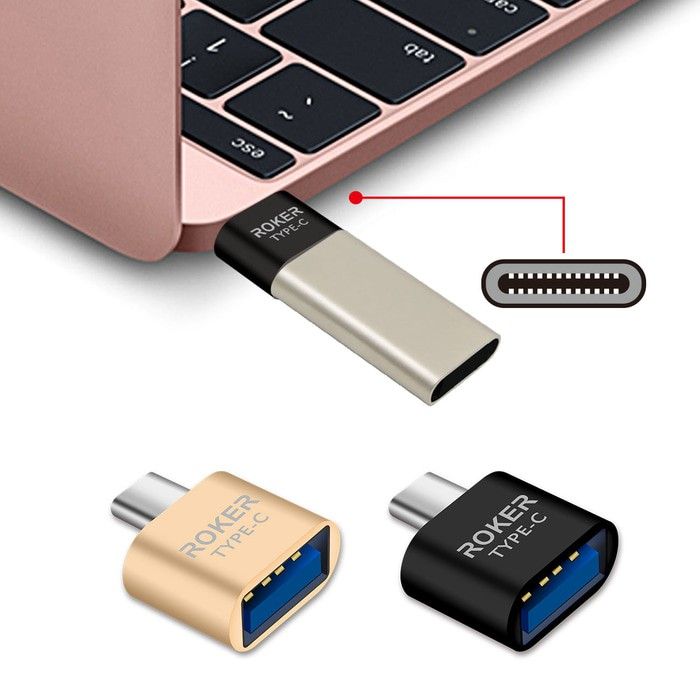 Konverter Micro USB / Type C Male To USB Female | Lazada Indonesia