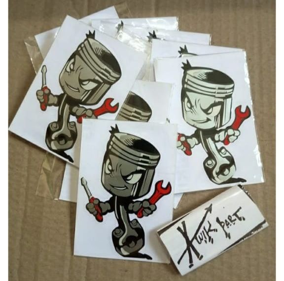 Stiker Catting Logo Timbul piston | Lazada Indonesia