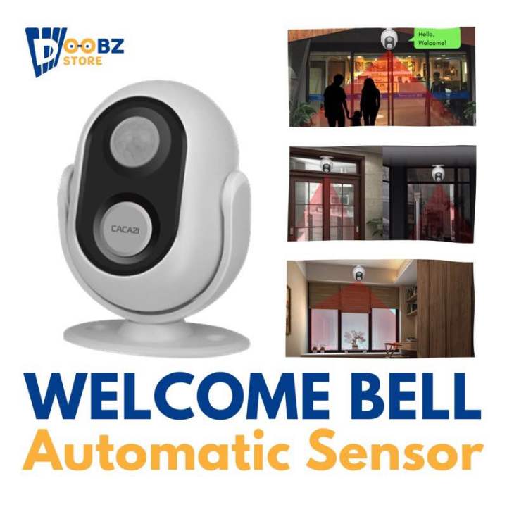 Doobz Welcome Bell Sensor Automatic / Lonceng Selamat Datang Bel Pintu ...