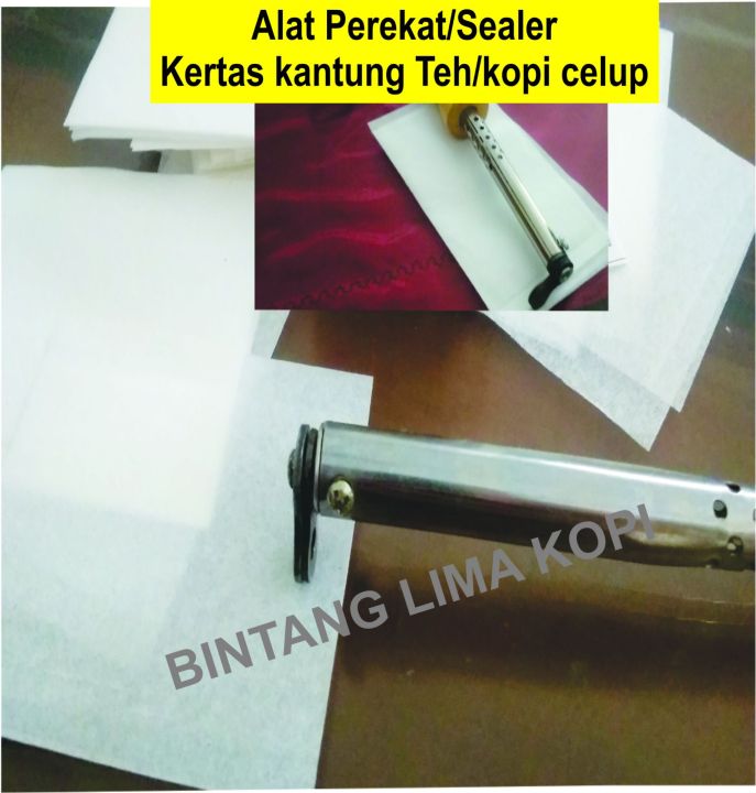 Alat Perekat/Sealer kertas kantung teh celup/kopi celup | Lazada Indonesia