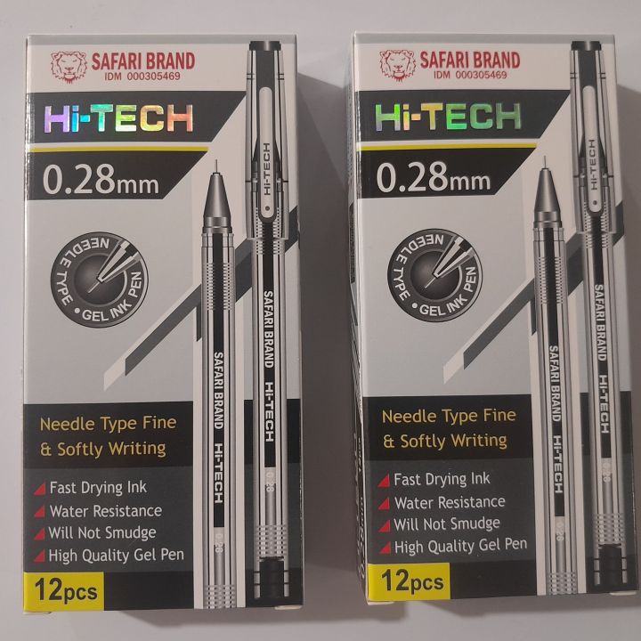 1 lusin pulpen HI-TECH PREMIUM SAFARI BRAND 0,28mm | Lazada Indonesia