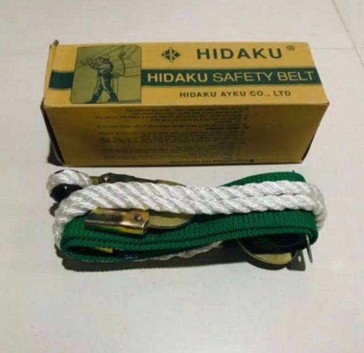 HIDAKU - Sabuk Tali Pengaman Keselamatan Kerja Proyek Bangunan Gedung ...