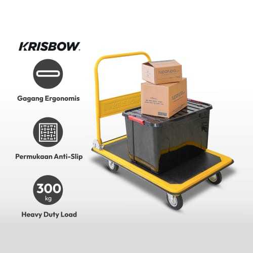 Krisbow Troli Barang 300 Kg | Lazada Indonesia