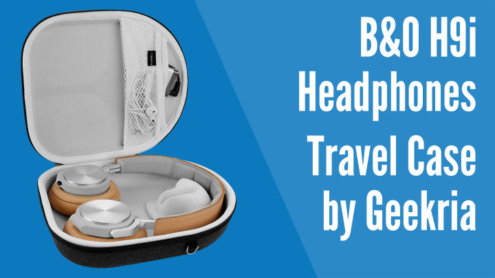 Geekria Headphones Case for B&O H9i, H95, H9, H8, JBL E55BT, Tune 750NC ...