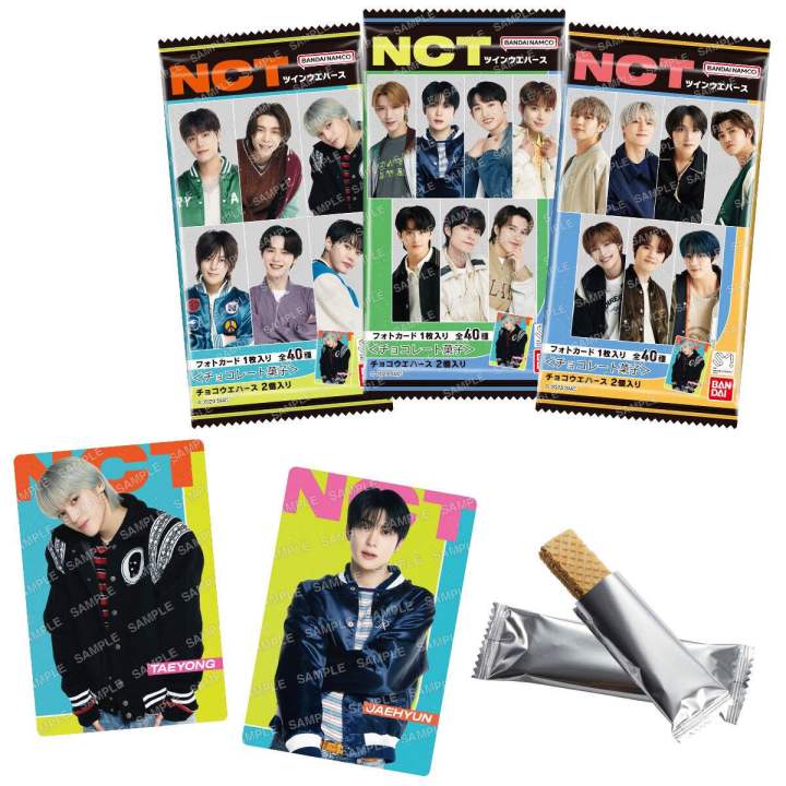 NCT X BANDAI NAMCO WAFER CARD PHOTOCARD OFFICIAL JAPAN | Lazada Indonesia