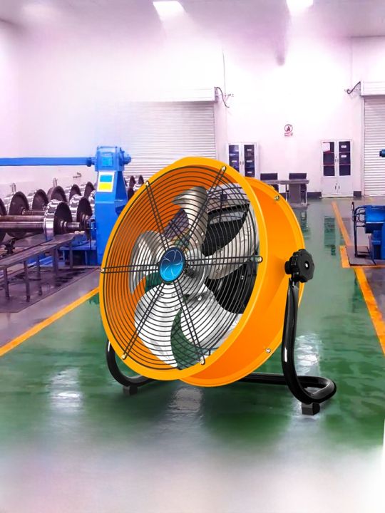Powerful Axial Fan 220V Floor Standing Industrial Blower Strong Wind ...