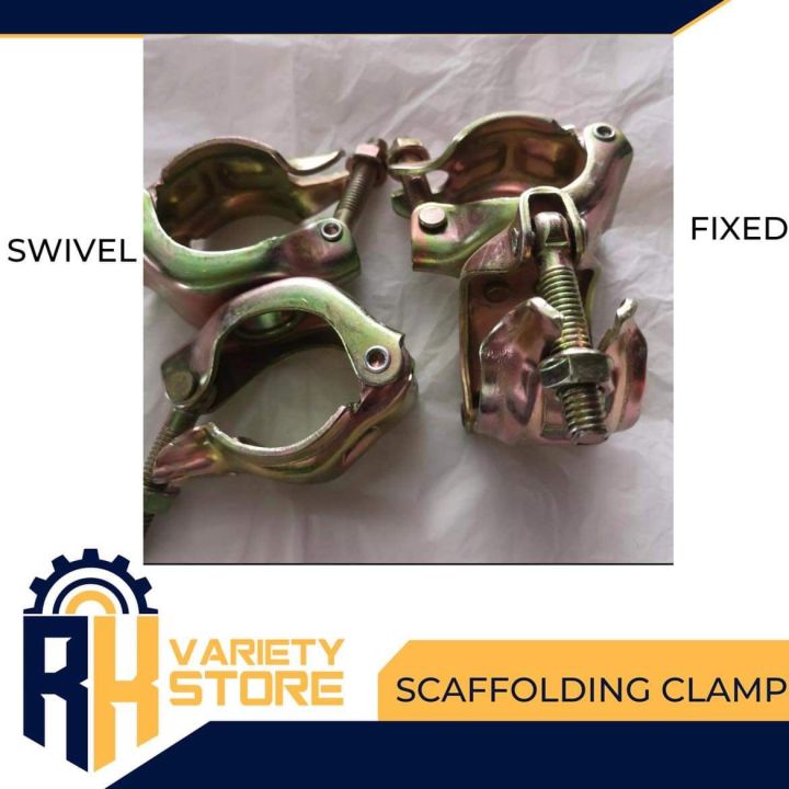 570GRAMS/PC SCAFFOLDING CLAMP 1.5 INCH SWIVEL CLAMP (43/PC) FIXED CLAMP ...