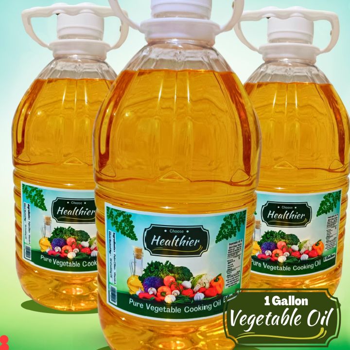 HEALTHIER VEGETABLE COOKING OIL 1 GALLON - VEGE | Lazada PH