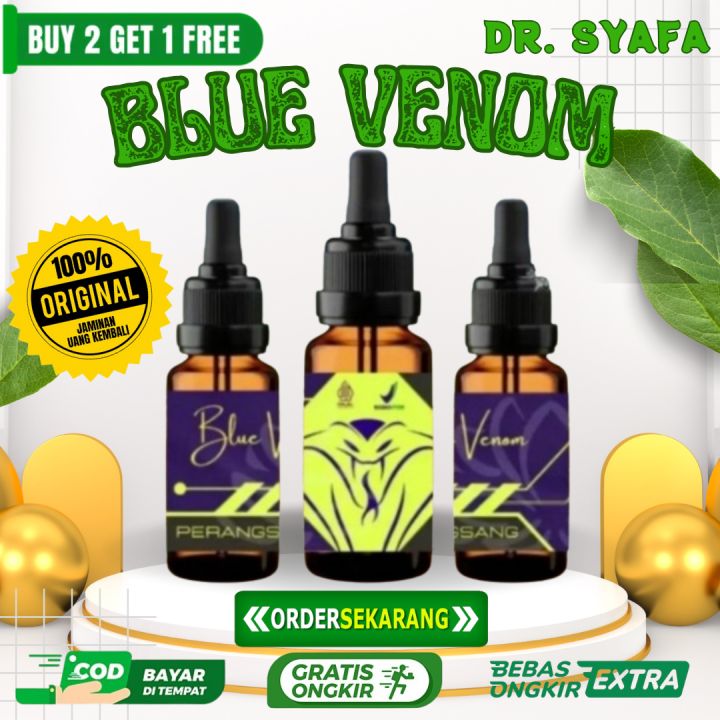 Obat Blue Venom Asli Original 100% BPOM Terbaik Dan Terjamin | Lazada ...