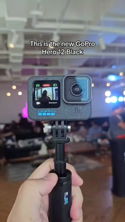 GoPro HERO12 (Hero 12) Black - Waterproof Action Camera with 5.3K HDR ...