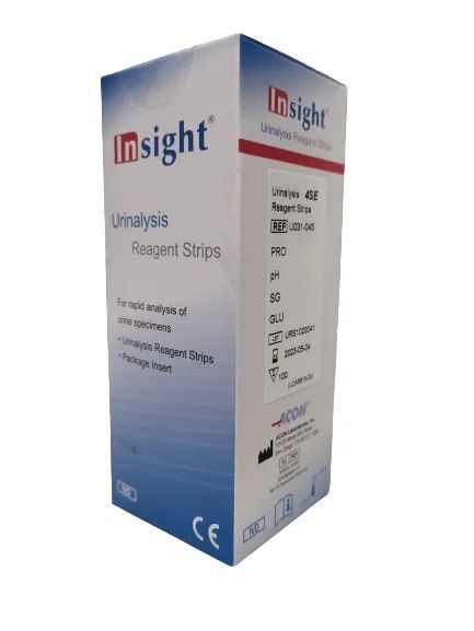 Insight 4 parameter Urine Strips | Urinalysis Reagent Strips INSIGHT ...