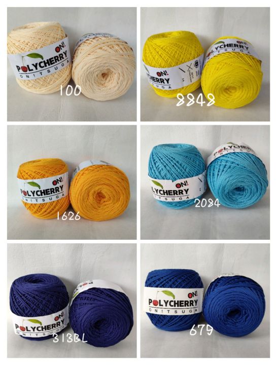 Benang Rajut Polycherry | Lazada Indonesia