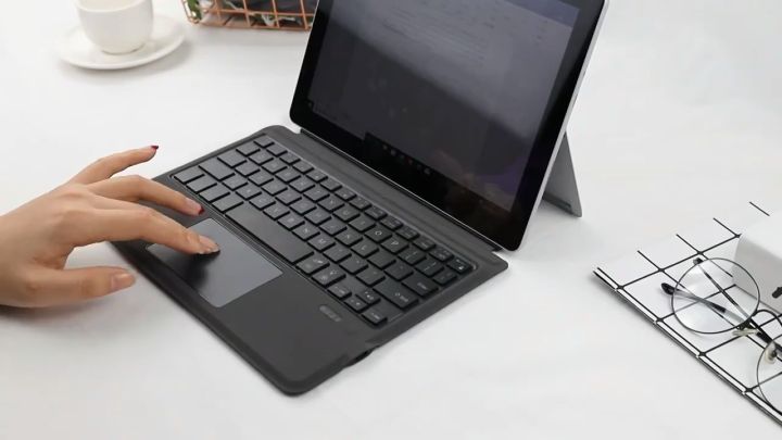 Papan Sentuh Tanpa Wayar Papan Kekunci Bluetooth Bluetooth Keyboard ...