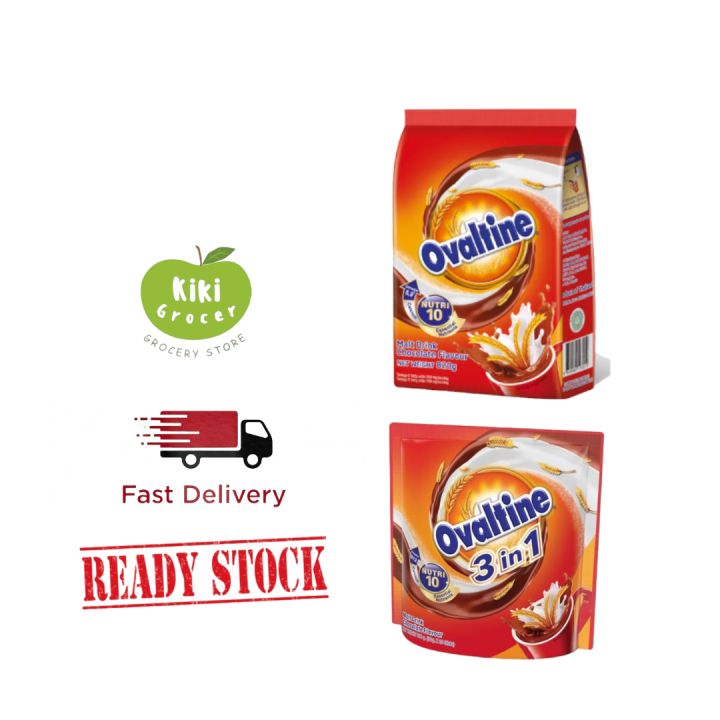 Ovaltine Malt Drink Chocolate Flavour 600g / 820g | Lazada