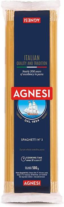 AGNESI Spaghetti N'3 500g | Lazada.co.th