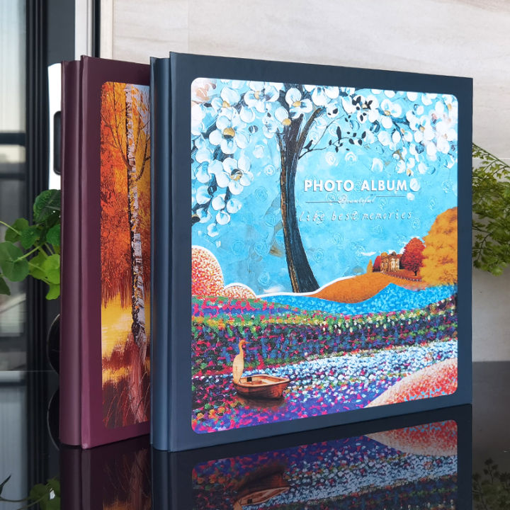 Insert 6-Inch Album 500 Large Capacity 4R Selfie Family Big Book Photo ...