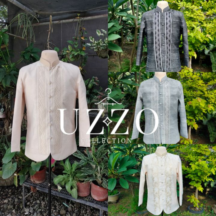 Coat Barong for Men | Full Open Full Button | Lazada PH