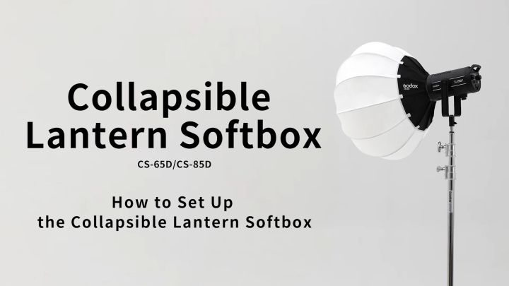 Godox Softbox CS-85D Collapsible Lantern Softbox 85cm. - Bowen mount ...