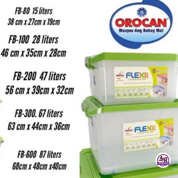 Share: Favorite (272) Orocan storage box Flexi storage boxes | Lazada PH