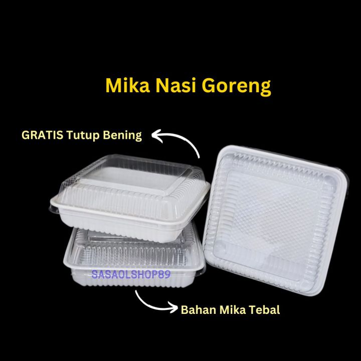 10pcs Mika Nasgor 1717 Mika bento Polos Mika snack | Lazada Indonesia