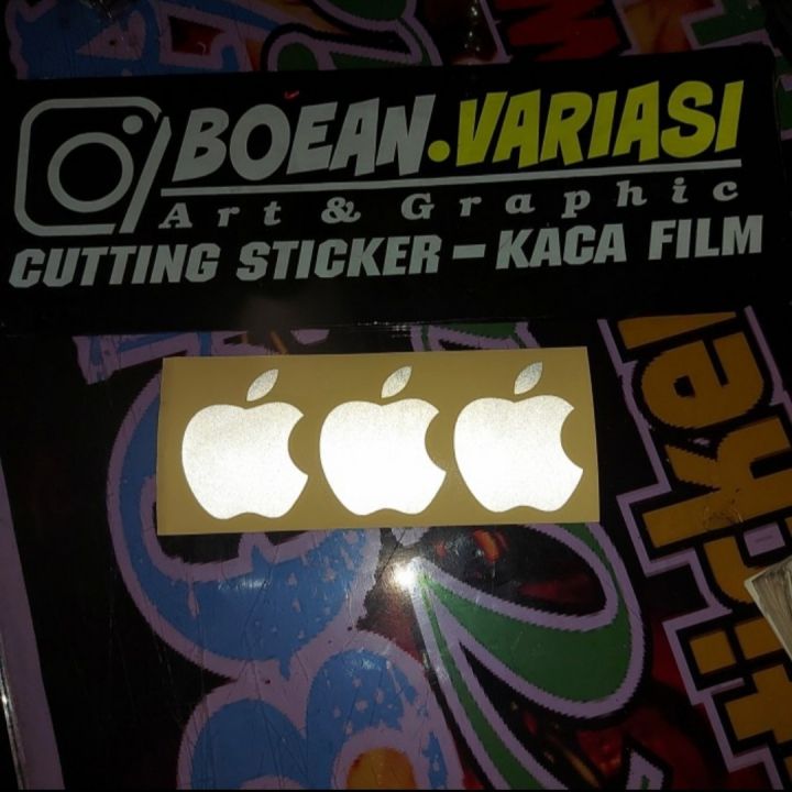 Cutting sticker Logo apple | Lazada Indonesia