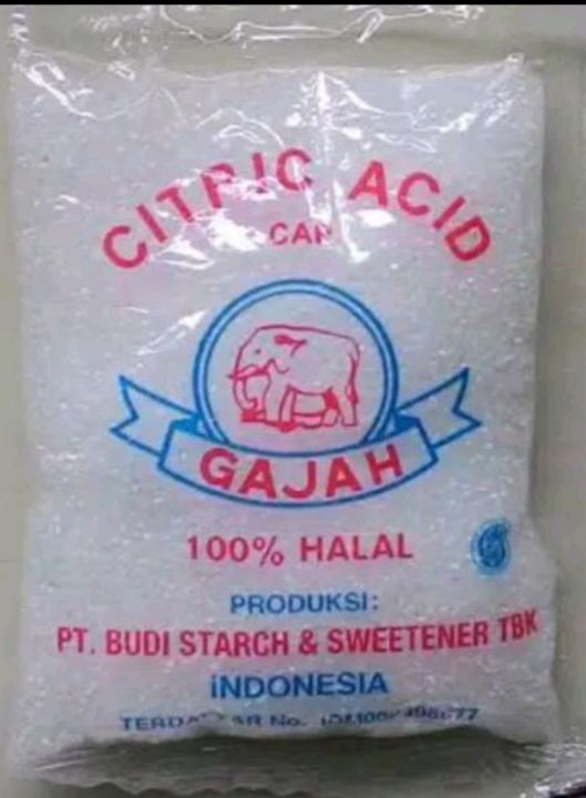 CITRIC ACID CAP GAJAH CITRUN PEMUTIH PAKAIAN SITRUN PEMBERSIH ASAM ...