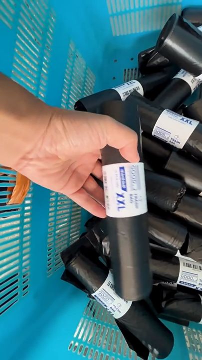 Black Trash Bags garbage Plastic Garbage Bags Makapal Thick Quality For ...