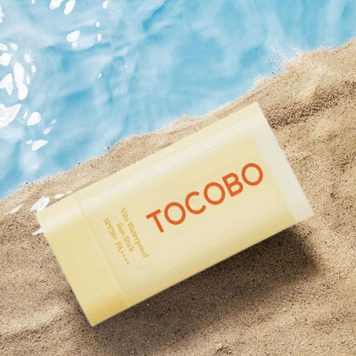 TOCOBO ซันสติ๊ก SPF 50+ PA++++ ครีมกันแดดเนื้อมอยซ์เจอไรเซอร์ ปกป้องผิว ...