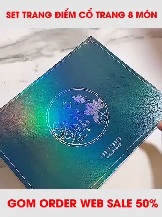 [ YOULI YOULA ] Bộ trang điểm đầy đủ cá nhân 8 món bao gồm Phấn phủ ...