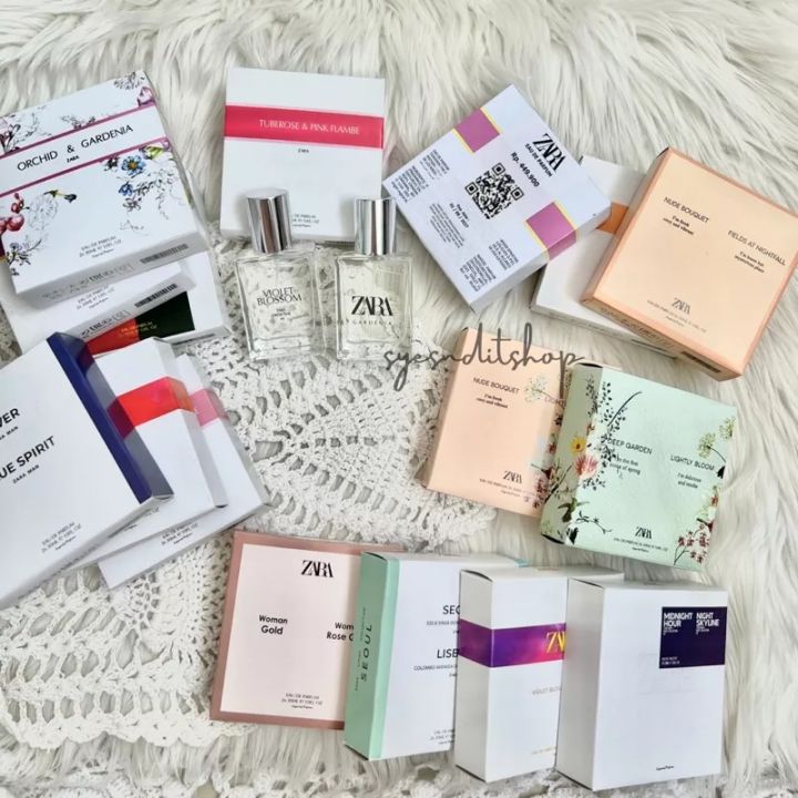 ZARA PARFUM 2IN1 SET 2x 30ML (FREE PAPERBAG) | Lazada Indonesia