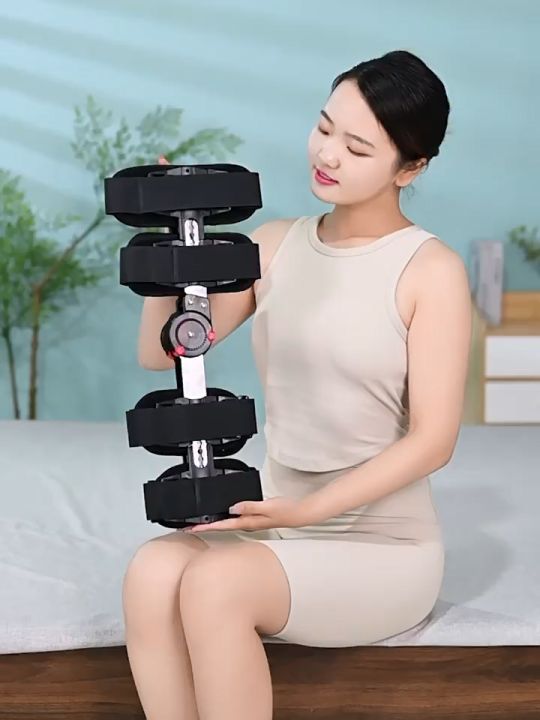 Knee Support Brace Pasca Operasi Pelindung Fraktur Kaki Knee Brace Post ...