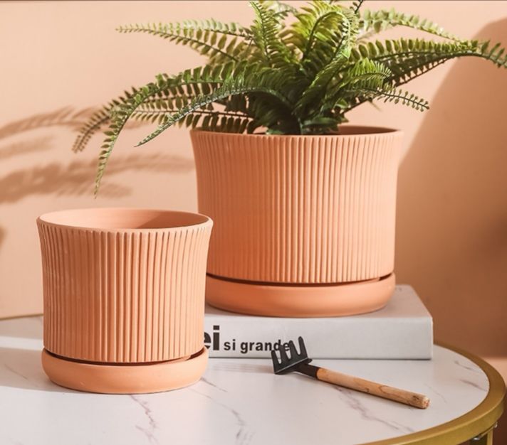 Red Pottery Clay Pot 🌳 Succulents Flower Pot / Pasu Seramik / Pasu ...