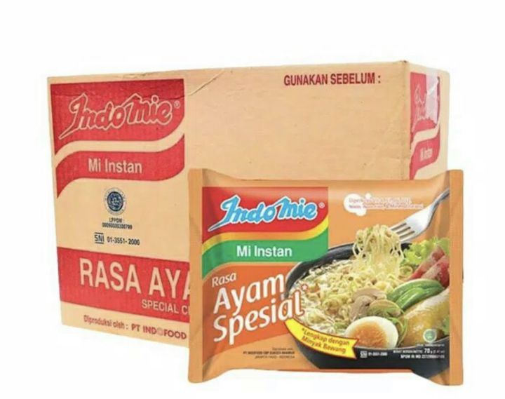 Indonesia Indomie Instant Noodles Special Chicken ( Rasa Ayam Special ...