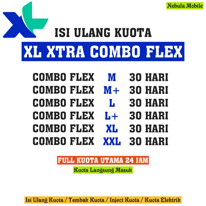 Paket Data XL Xtra Combo Flex | Lazada Indonesia