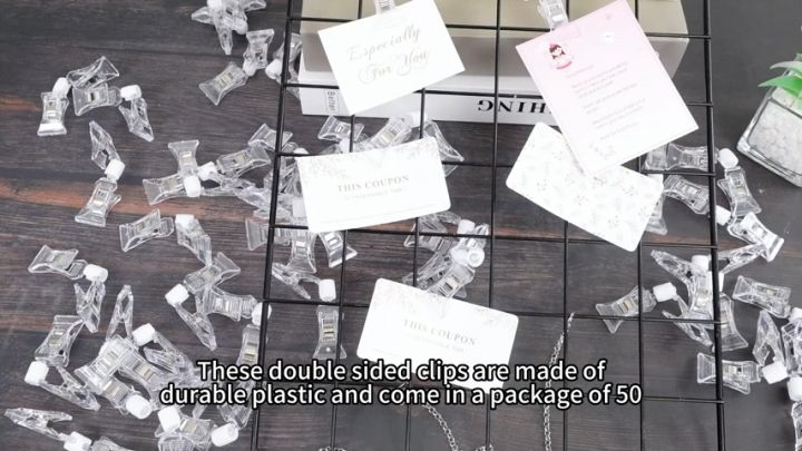 5Pcs 360 Derajat Jepit Pop Makanan Jepitan Harga Price Tag Jepitan ...